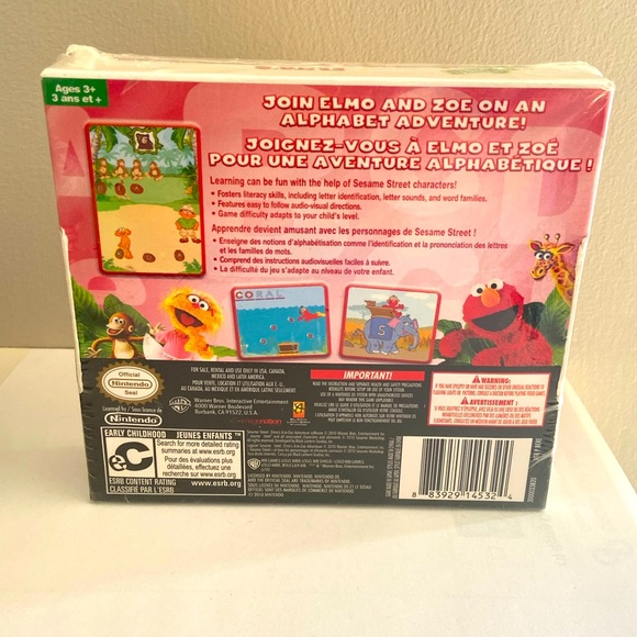 Video Games & Consoles | Sealed Elmos Atozoo Adventure Game For ...